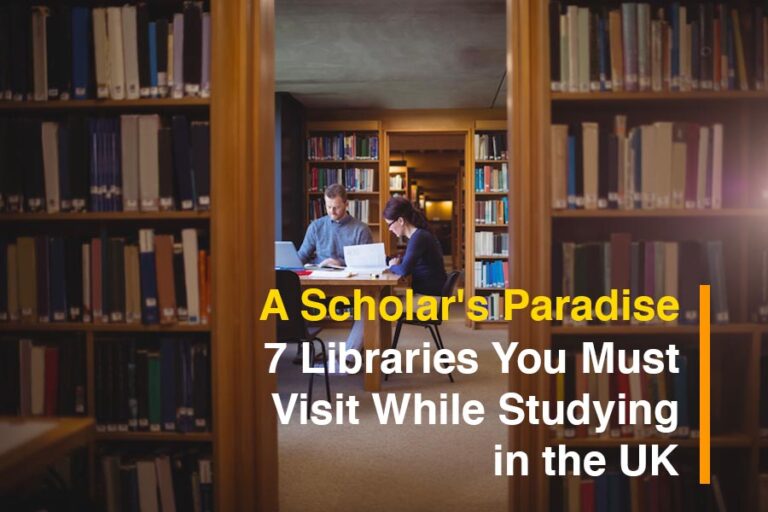 7 Libraries to visit while Studying in the UK for Indian Students